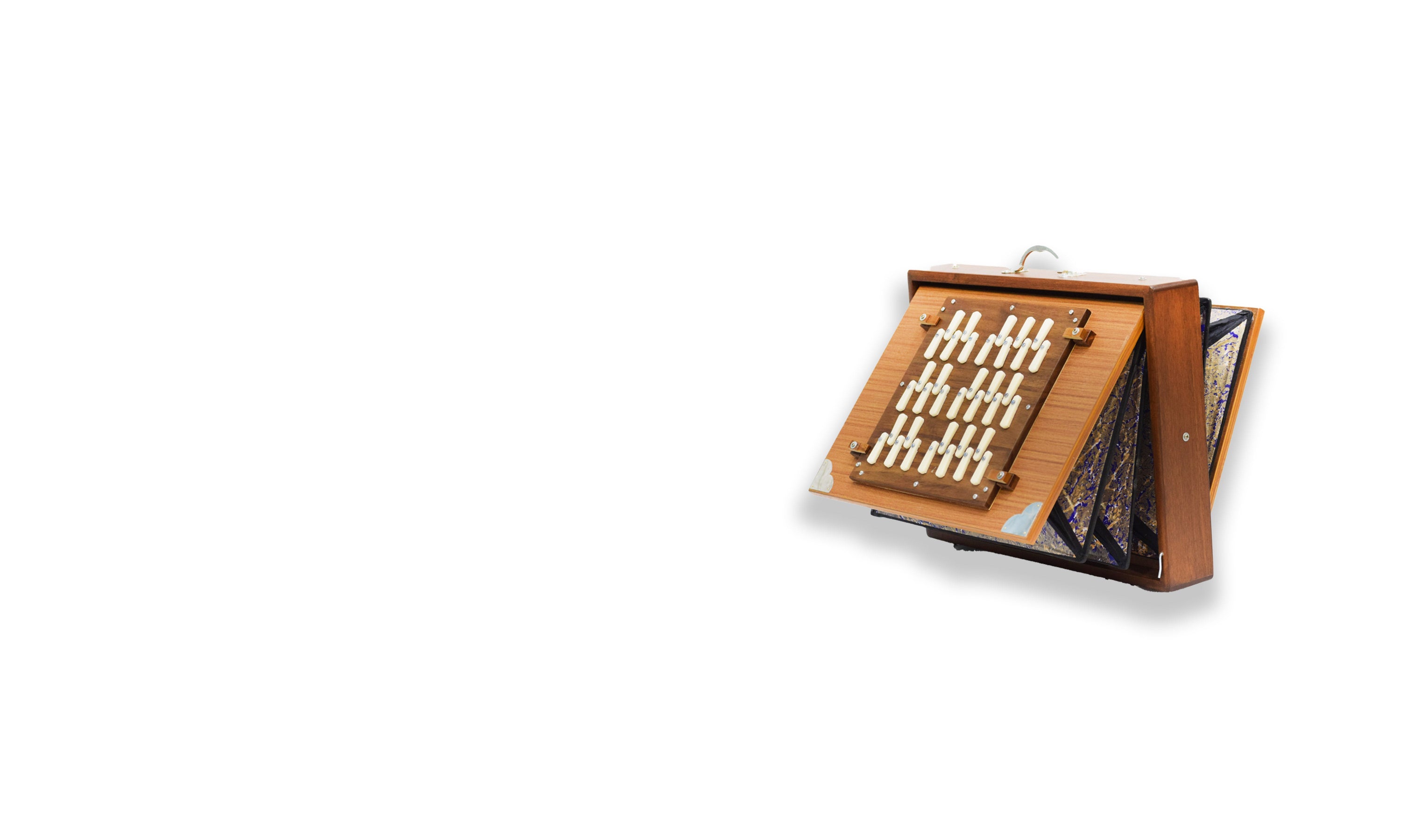 ShrutiBox World |13-Note Teak Wood Shrutibox| Kolkata Model